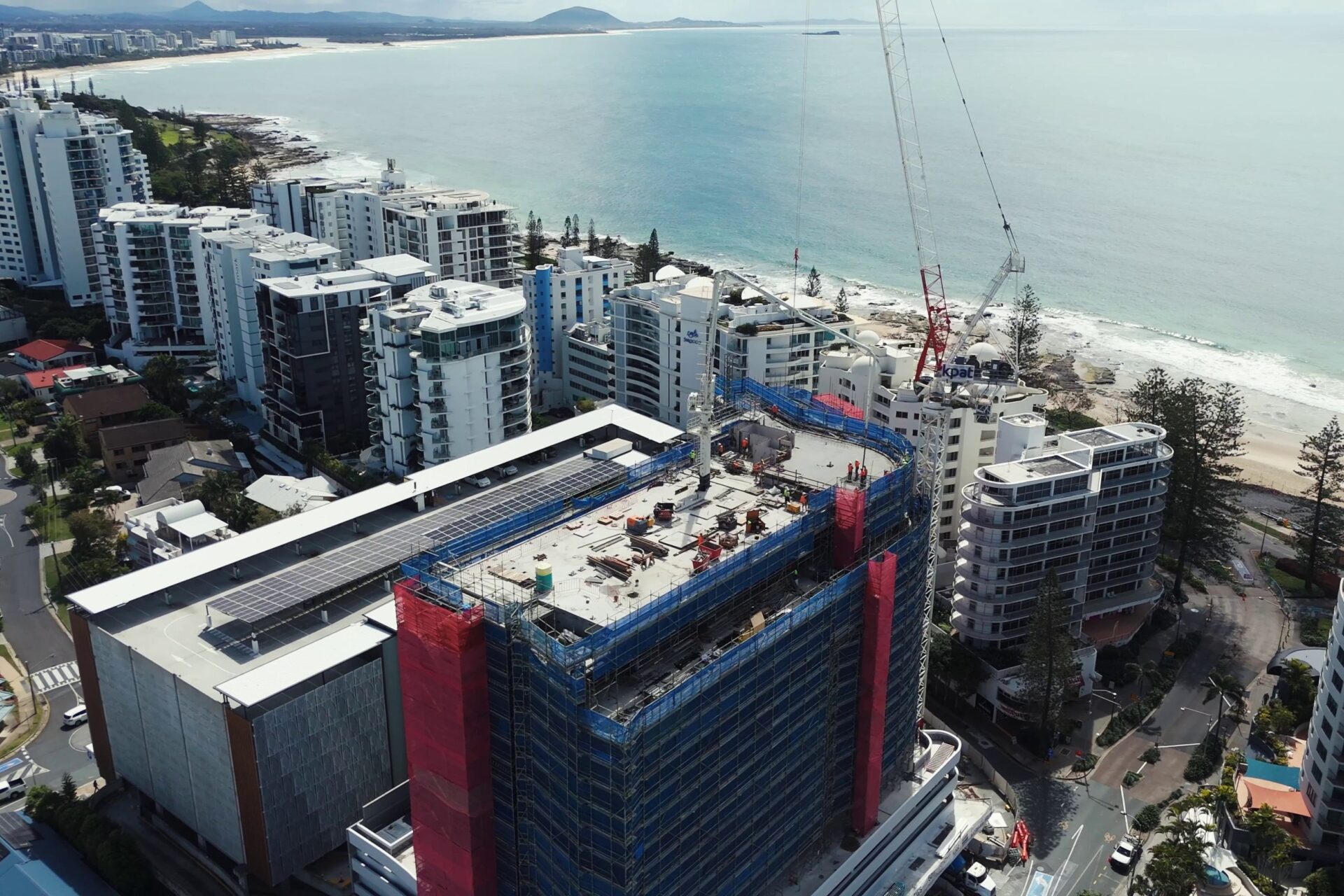Coast’s first full-service hotel in 30 years tops out