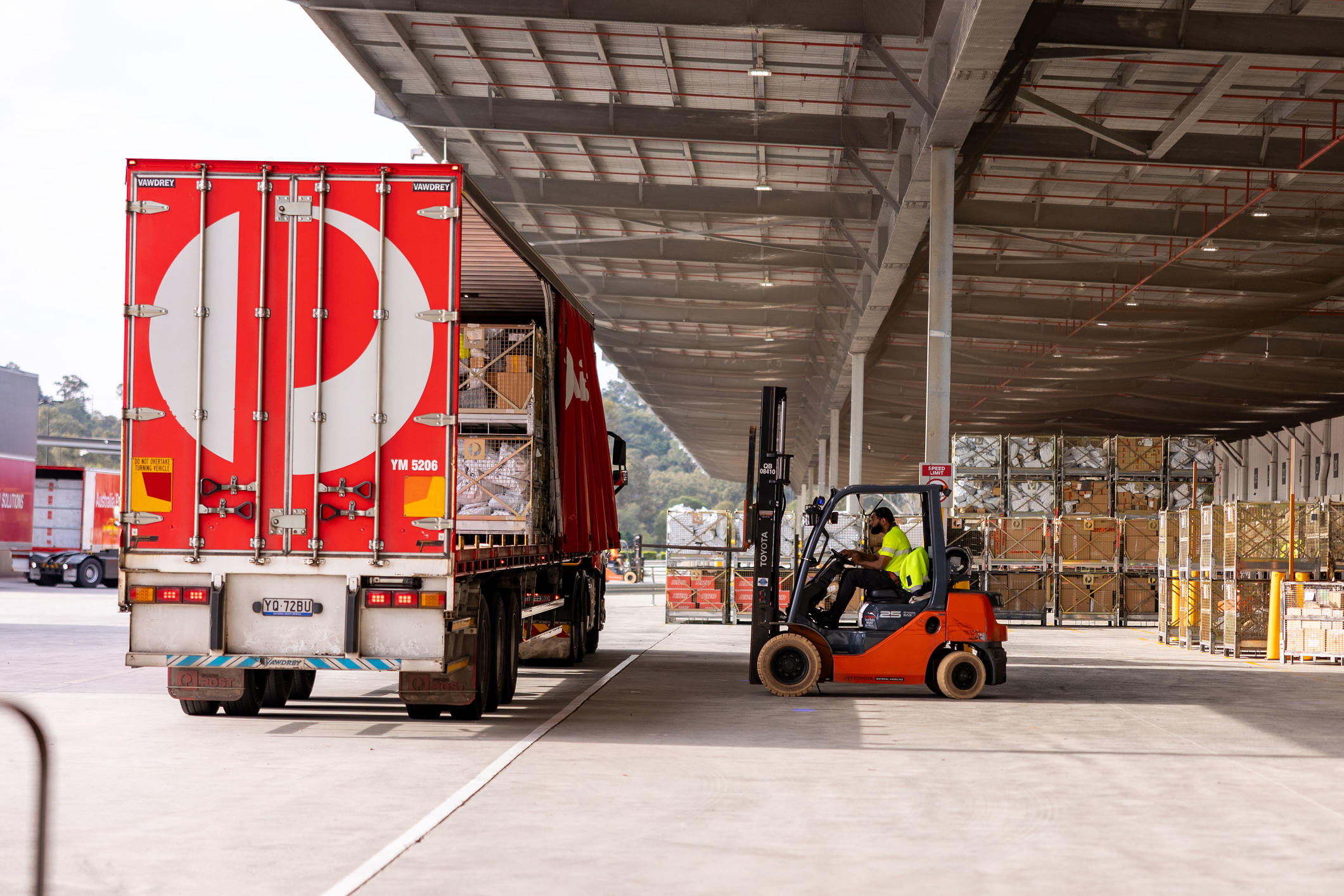 Work starts on multimillion-dollar parcel facility