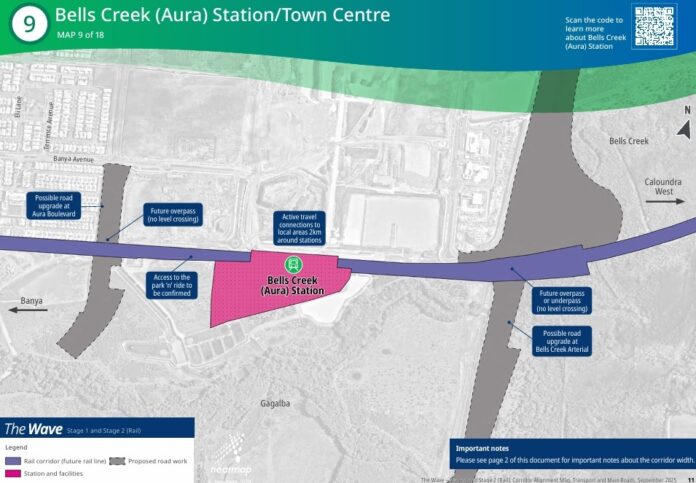 New maps released for Sunshine Coast rail line