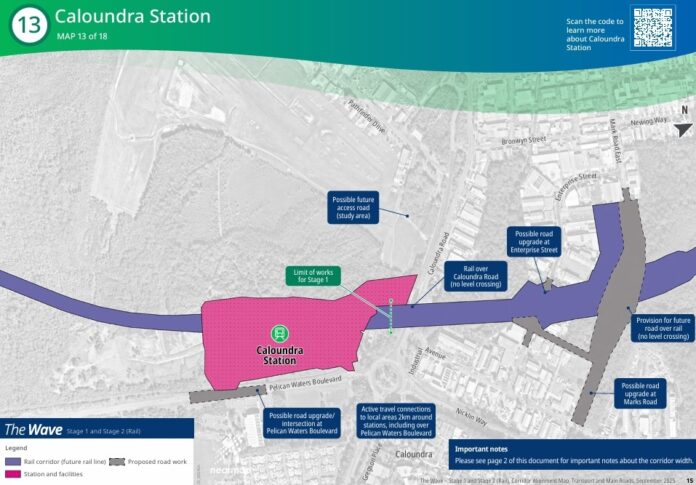 New maps released for Sunshine Coast rail line