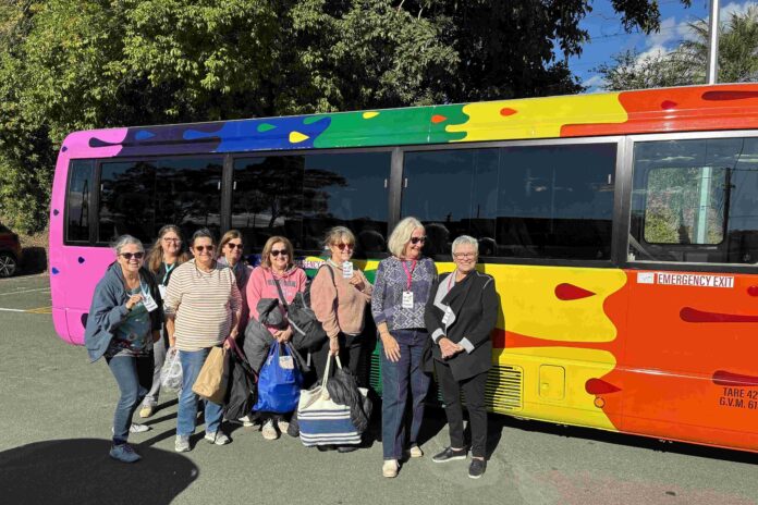 New op shop bus tours thrill thrifters