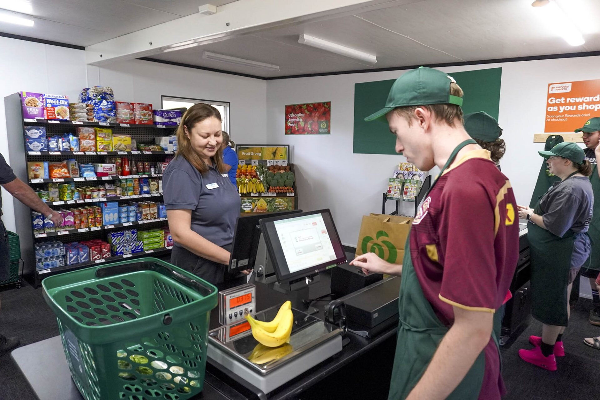 'Mini Woolies' helping students with real-life training