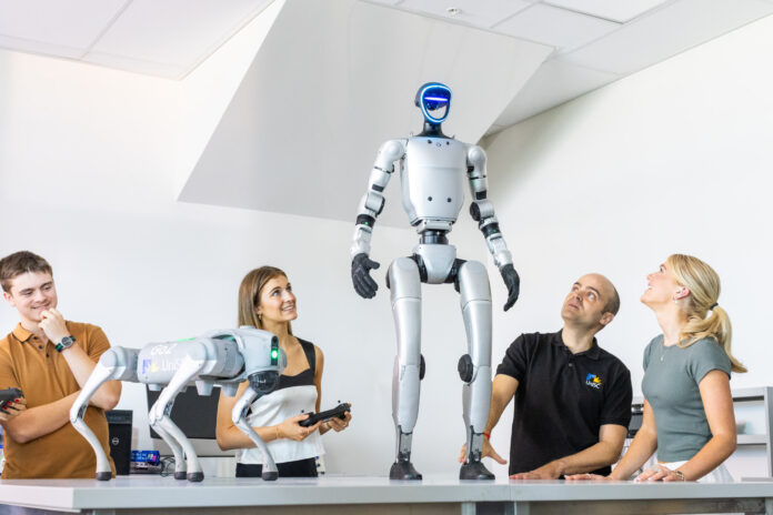 Robot turns heads on main street as tech divide narrows