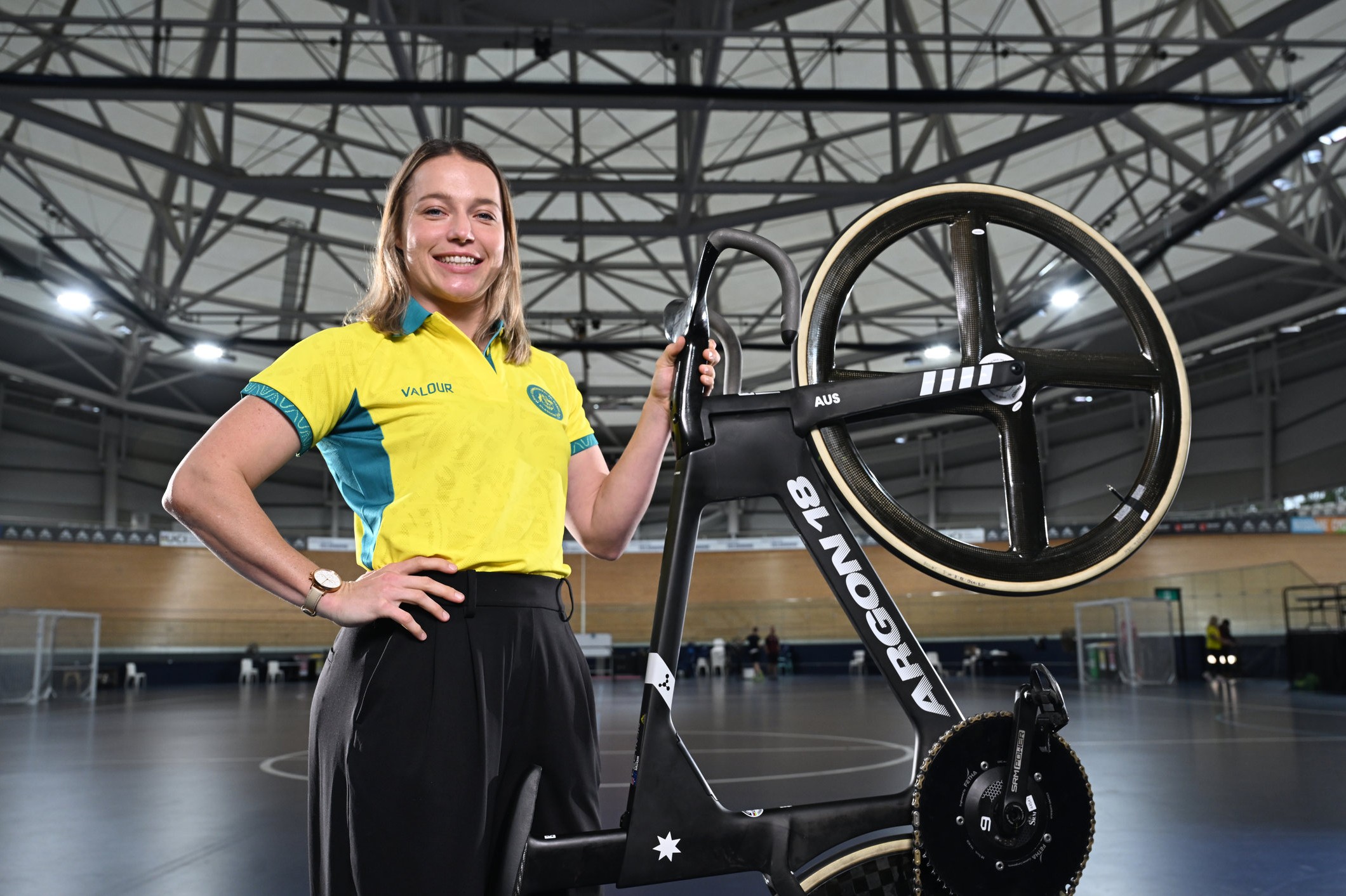 Cyclist on track after 'grim' injury